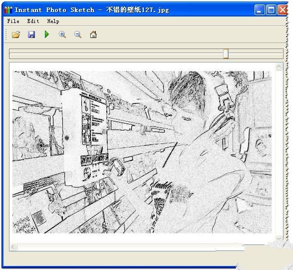 Instant Photo Sketch照片一键转换铅笔_Instant Photo Sketch照片一键转换铅笔软件截图-ZOL软件下载