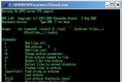 RAR for MS DOS_RAR for MS DOS软件截图-ZOL软件下载