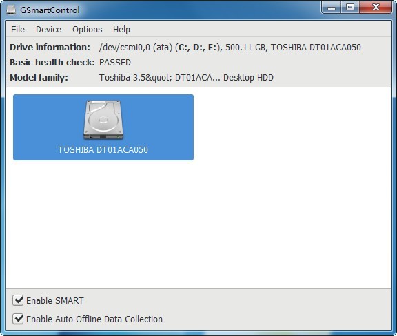 GSmartControl智能磁盘检测工具_GSmartControl智能磁盘检测工具软件截图-ZOL软件下载