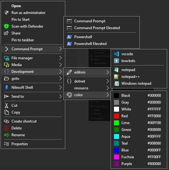 【Nilesoft Shell(Windows上下文菜单管理器)怎么用】Nilesoft Shell(Windows上下文菜单管理器)好不好 ...