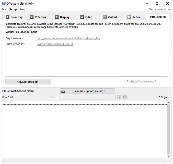 【Directory List&Print】Directory List&Print 3.65 官方版-ZOL软件下载