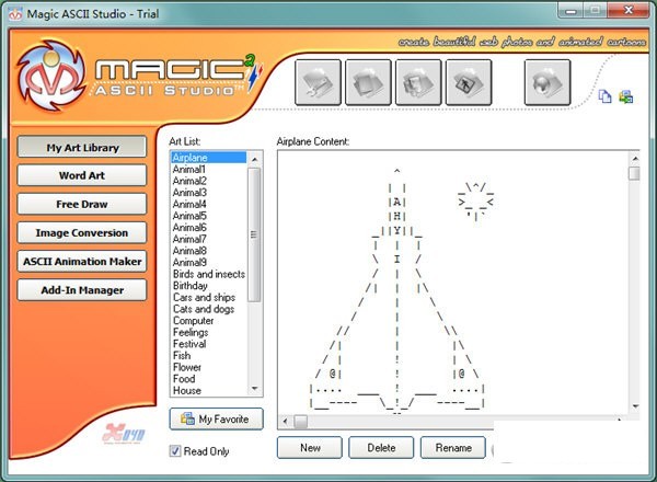 【Magic ASCII Studio(字符画生成器) 】Magic ASCII Studio(字符画生成器) -ZOL软件下载