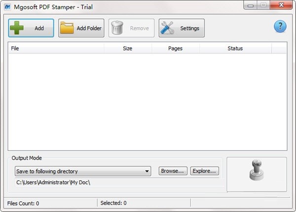 【Mgosoft PDF Stamp】Mgosoft PDF Stamp 7.2.2 官方版-ZOL软件下载