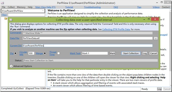 【perfview(性能分析工具) V2.0.61官方版怎么用】perfview(性能分析工具) V2.0.61官方版好不好_使用技巧-ZOL软件百科