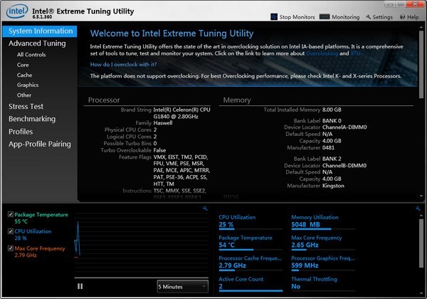 【英特尔XTU超频工具】-ZOL下载